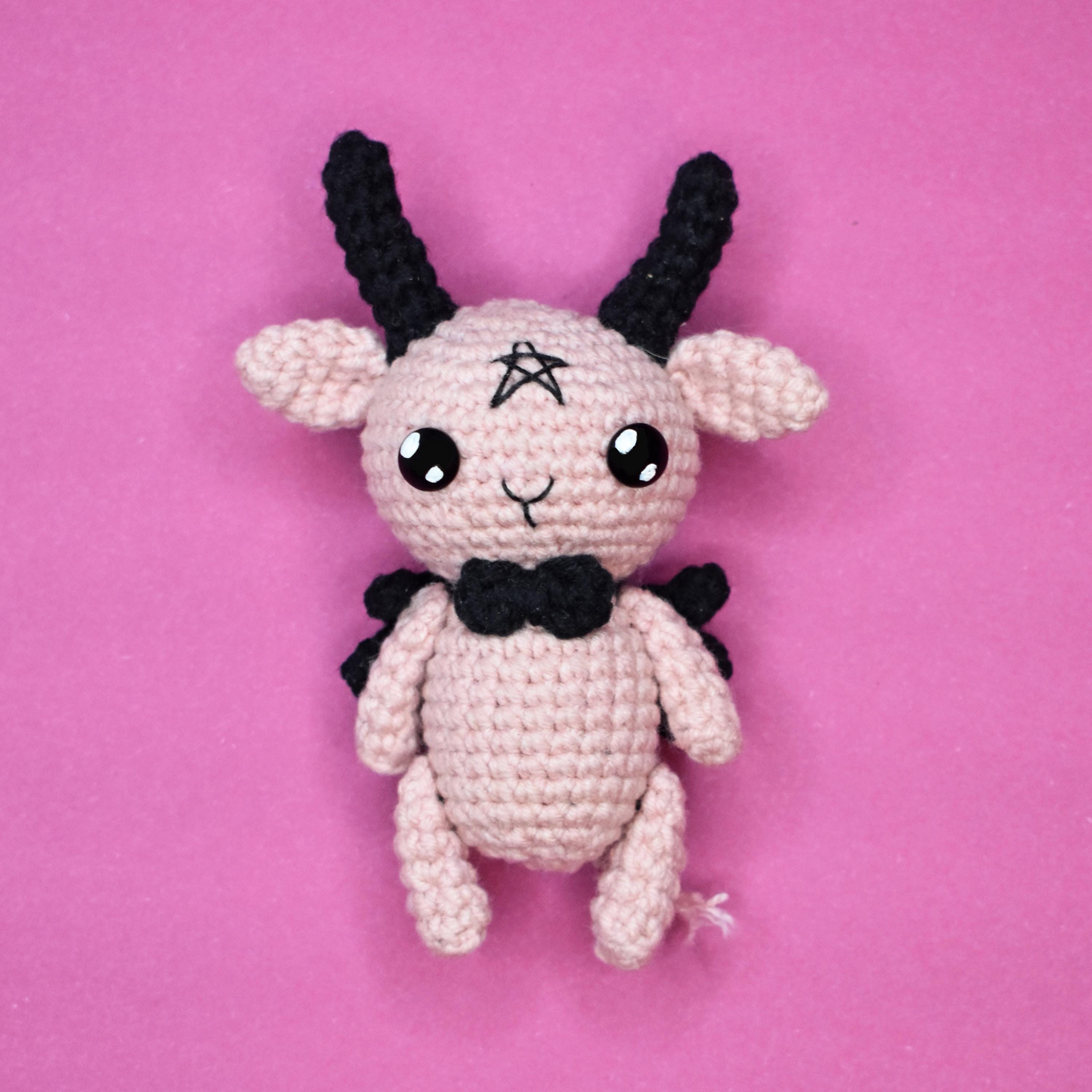 Baby Baphomet Easy Crochet Amigurumi Pattern PDF - Etsy