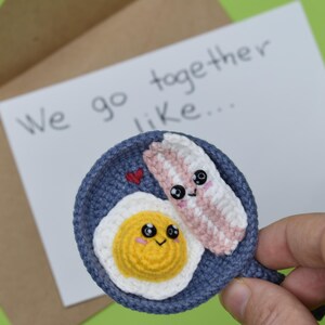 Egg and Bacon Crochet Pattern, DIY Amigurumi (PDF Pattern) - Etsy