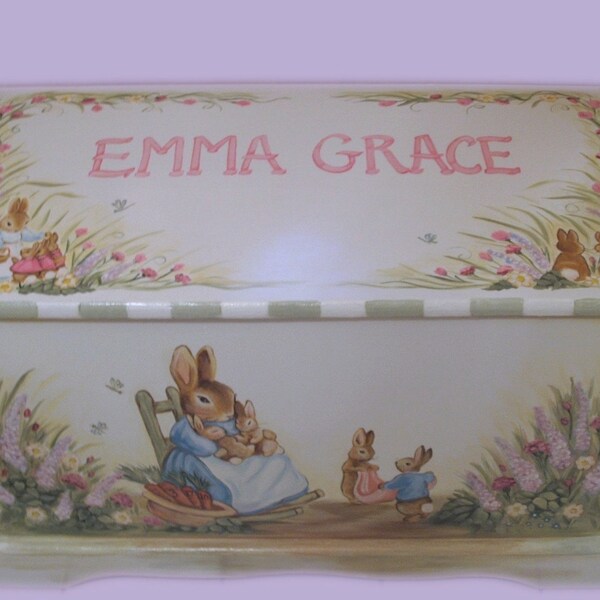 Wooden Toy Box - Etsy