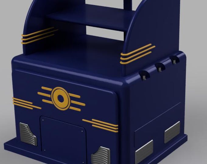 Fallout 4 Bobblehead Display Shelf-digital Download - Etsy