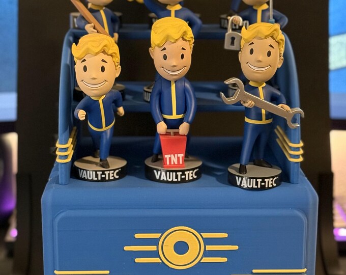 Fallout 4 Replica Bobblehead Display Shelf - Etsy
