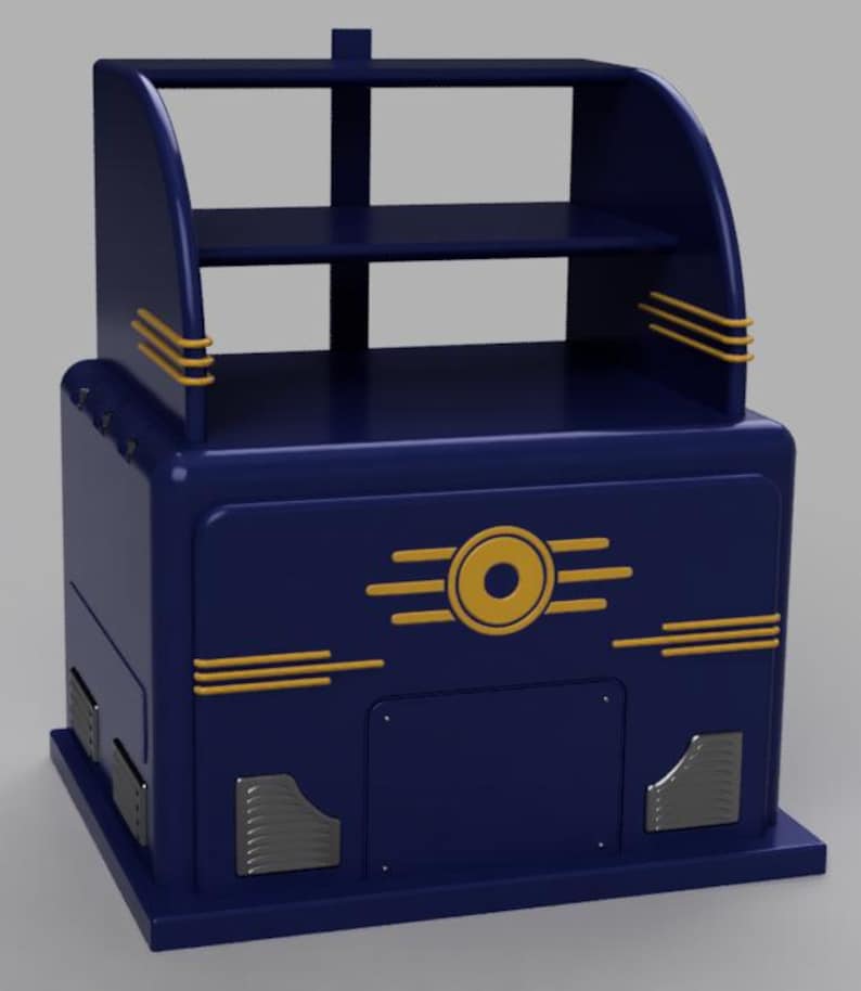 Fallout 4 Bobblehead Display Shelf-digital Download - Etsy