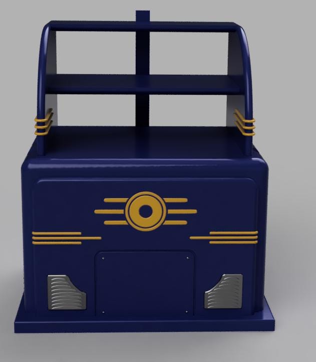 Fallout 4 Bobblehead Display Shelf-digital Download - Etsy