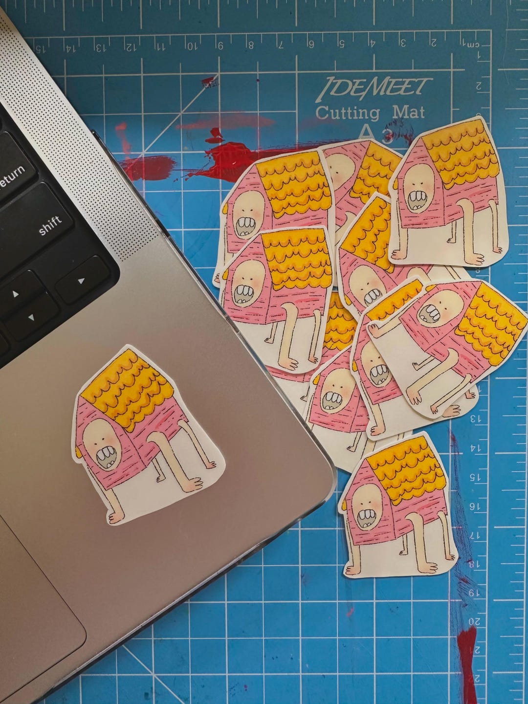 Little House Dude Sticker - Etsy
