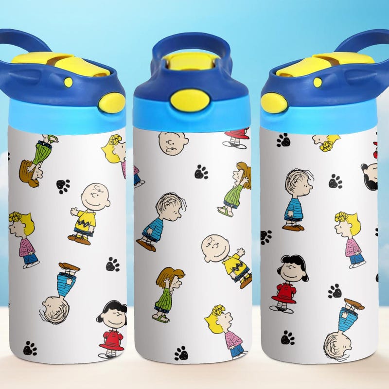 Snoopy Owala Water Bottle - Etsy