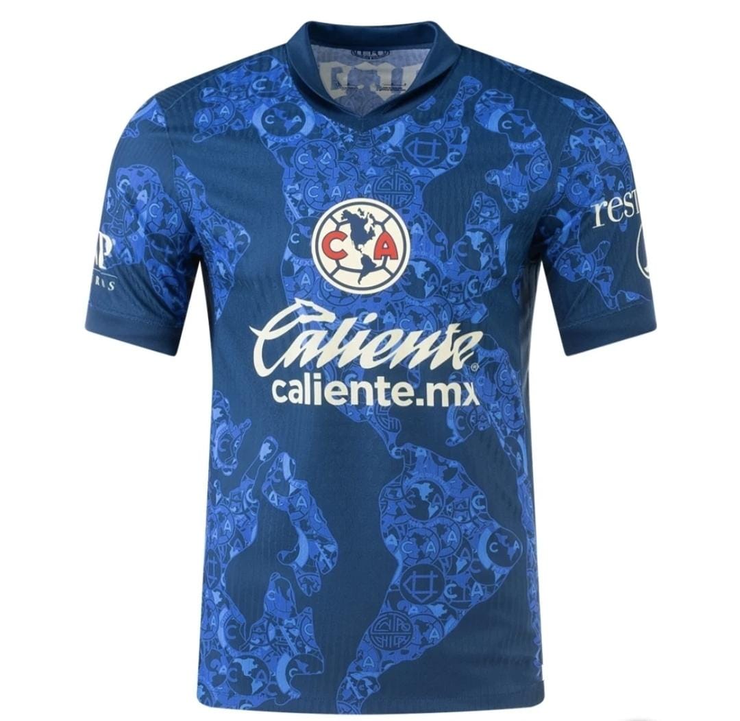 Club America Away Blue Azul Premium Soccer Jersey 2025 - Etsy