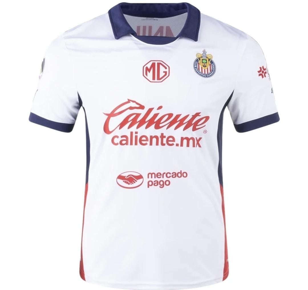 Chivas Away Blanca White Premium Soccer Jersey 2025 - Etsy