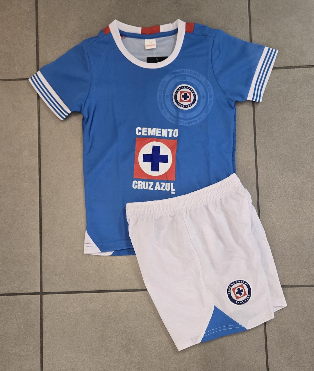 Kids Cruz Azul Blue Home Casa Premium Soccer Uniform 2025 - Etsy