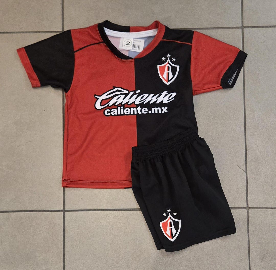 Kids Atlas Red Rojo Home Casa Premium Soccer Uniform 2025 - Etsy