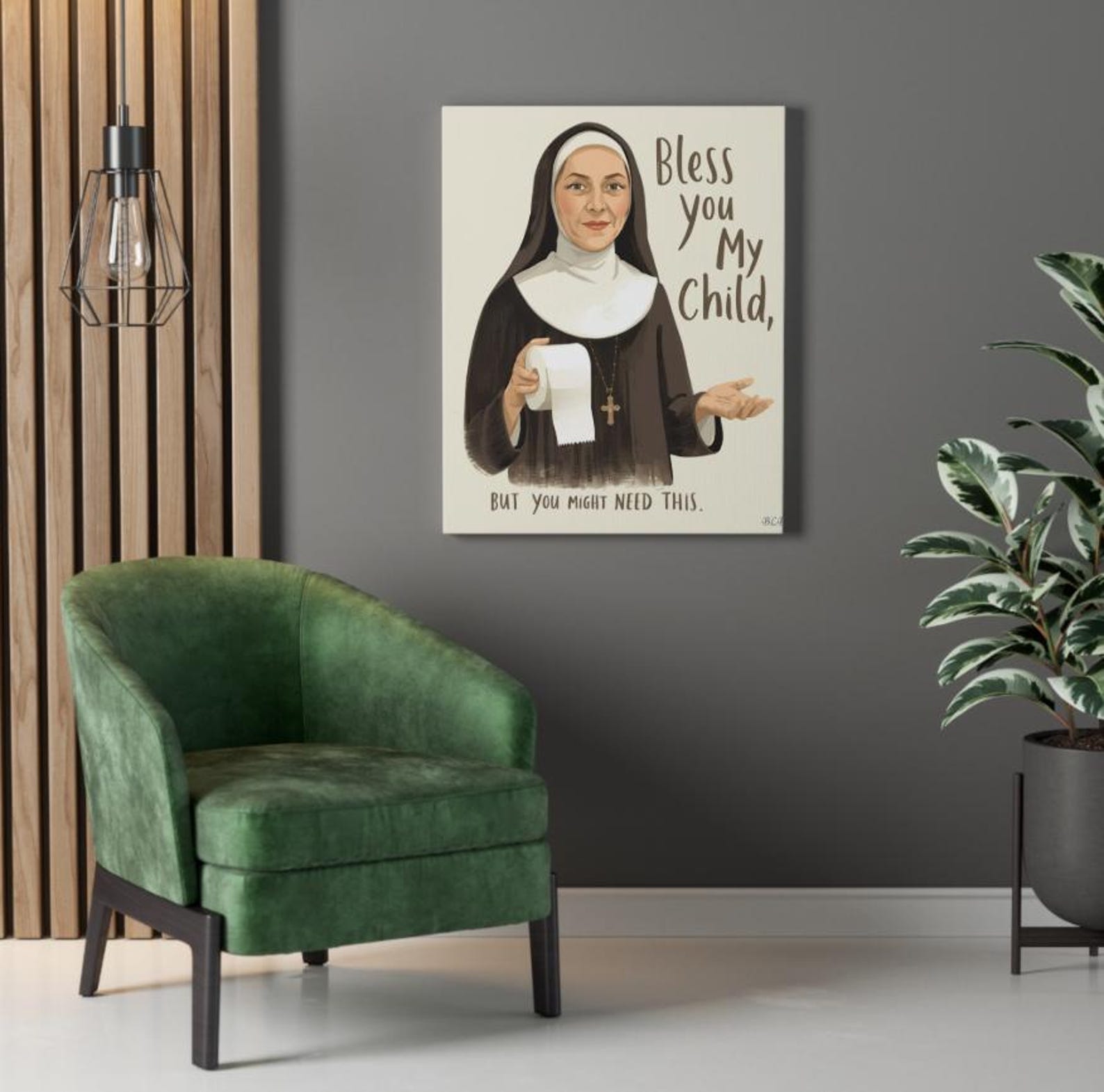 Nun - High Res - 1 PDF and 3 JPG Files for Crafts - Etsy