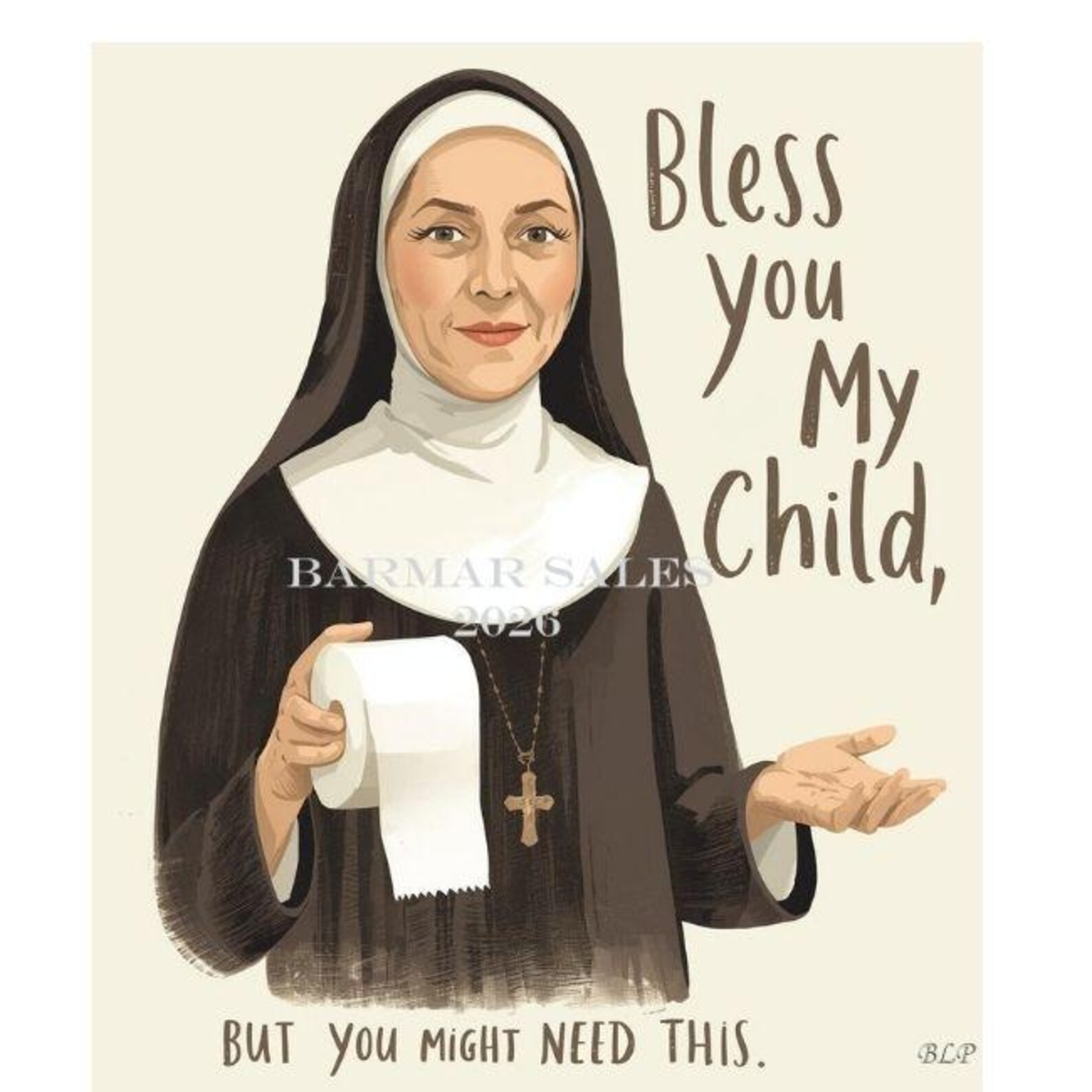 Nun - High Res - 1 PDF and 3 JPG Files for Crafts - Etsy