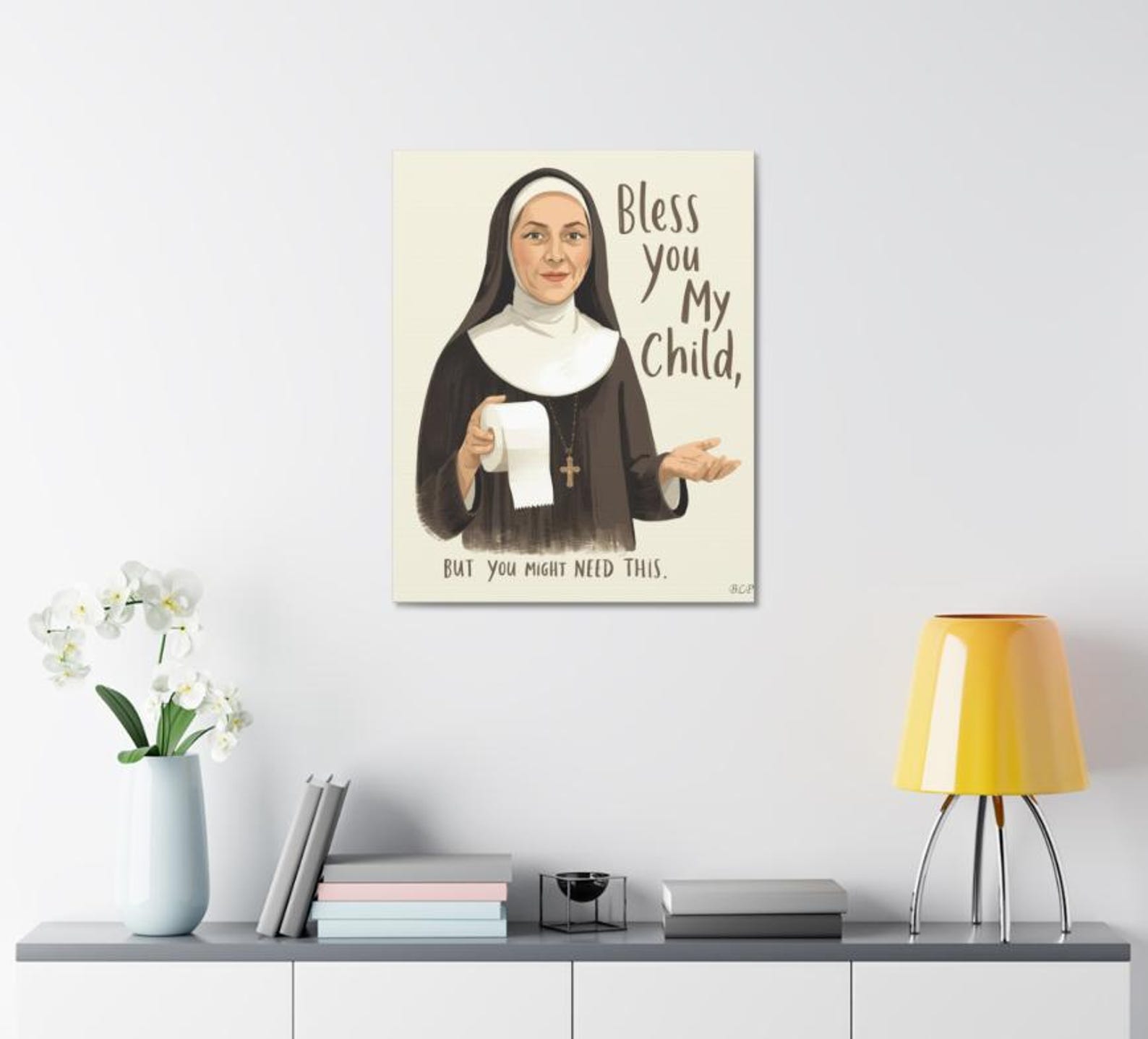 Nun - High Res - 1 PDF and 3 JPG Files for Crafts - Etsy