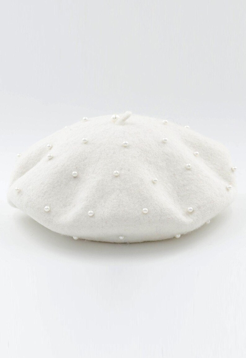Beret Hat, Girls Pearl Beret, Kids, Wool French, Warm Hats, French ...