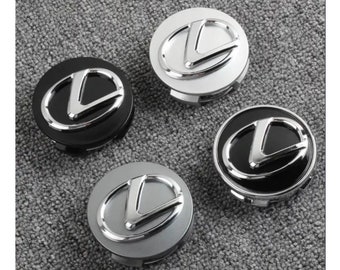 Silver Chrome Logo 62mm Lexus Wheel Center Rim Hub Caps Hubcap 4pcs - Etsy