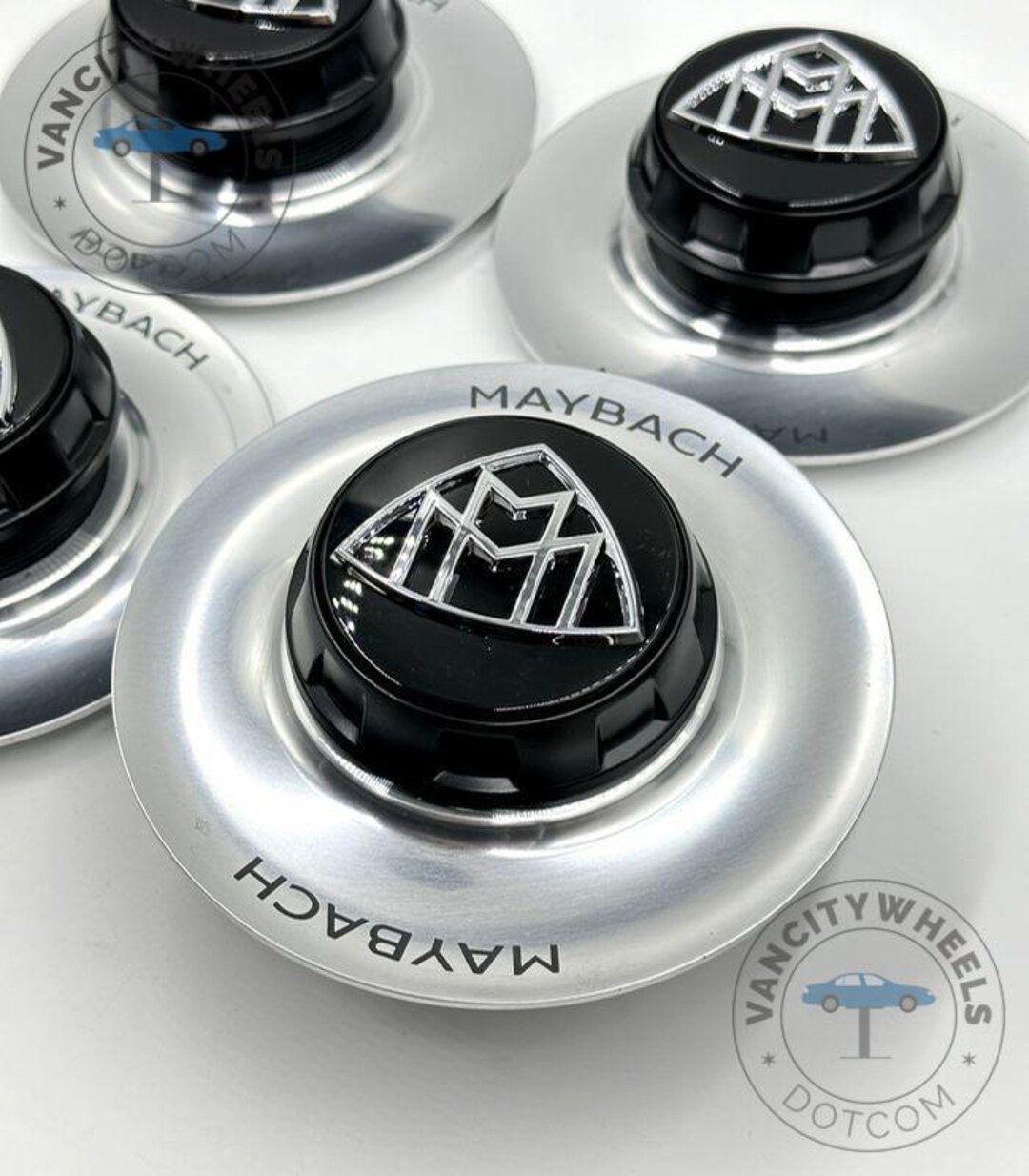 4x Mercedes S-class W223 V223 AMG Forge Threaded Hub Cap A2234000500 ...