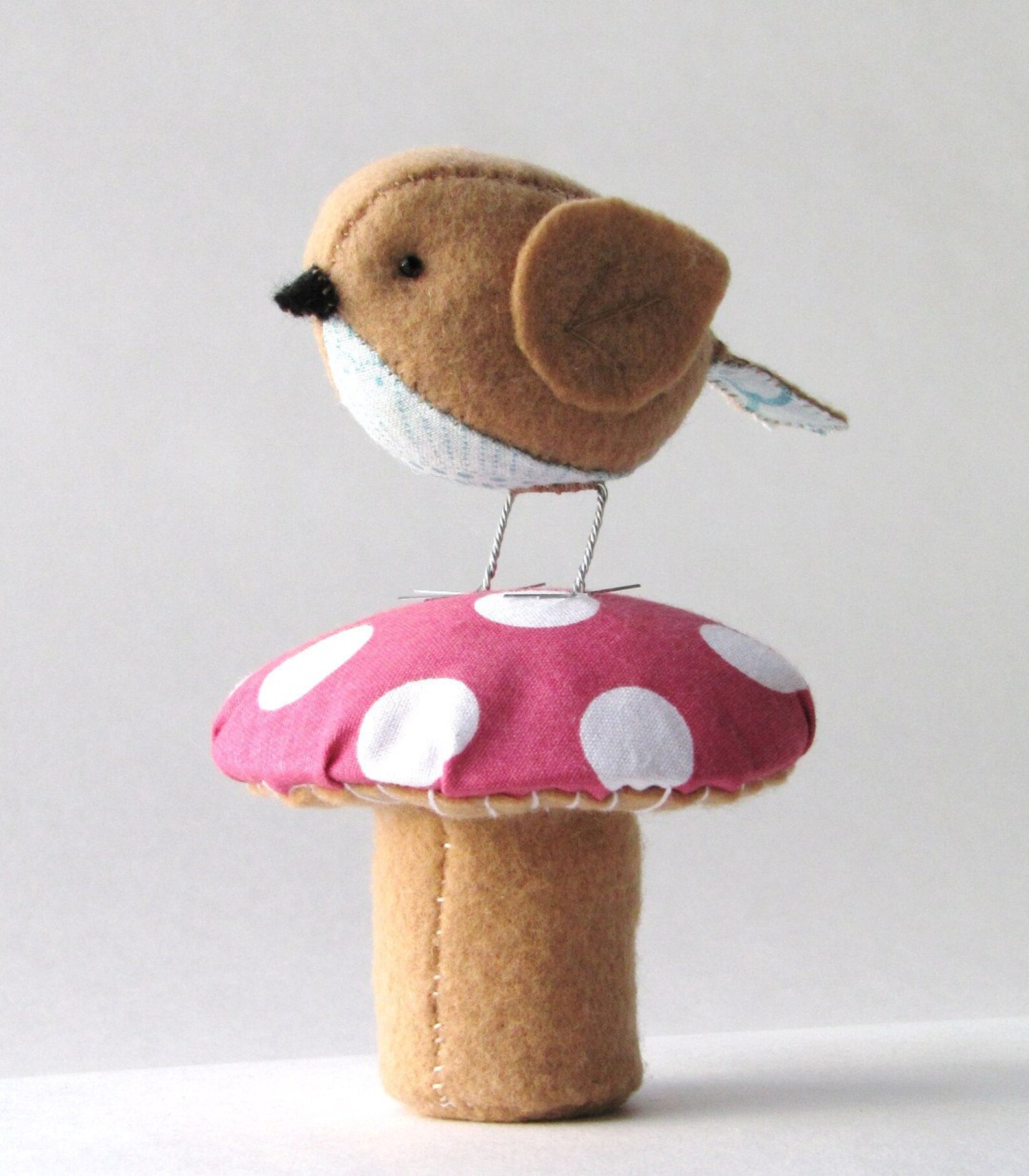 The Fat Sparrow & Terrific Toadstool PDF pattern set of 2 - Etsy 日本