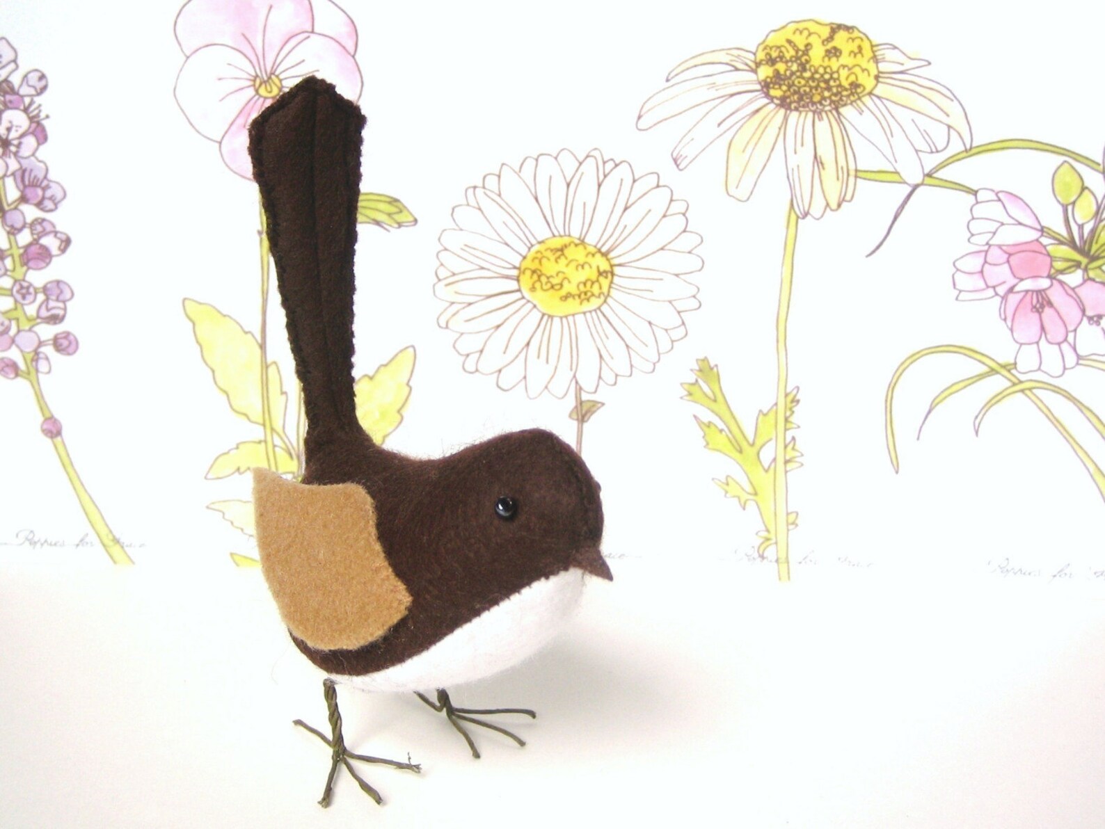 The Pretty Wren PDF Pattern and Instructions --INSTANT DOWNLOAD-- - Etsy