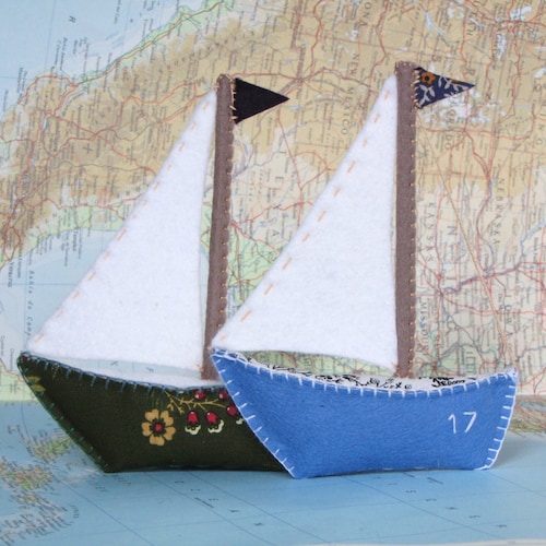 The Little Boat PDF Pattern and Instructions INSTANT - Etsy