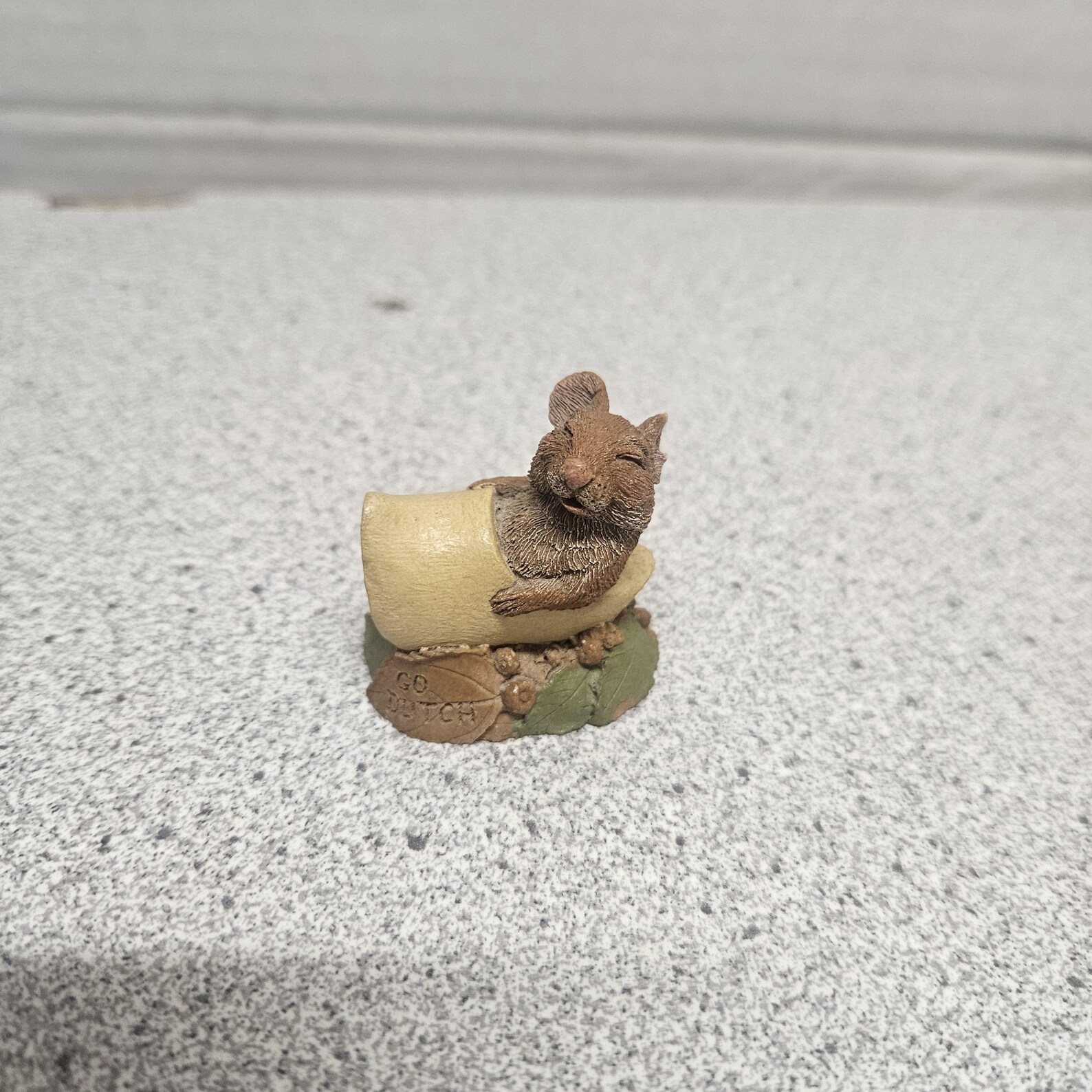 Tom Clark Gnome Figurine Vtg Sculpture Elf SIGNED Miniature Go Dutch ...