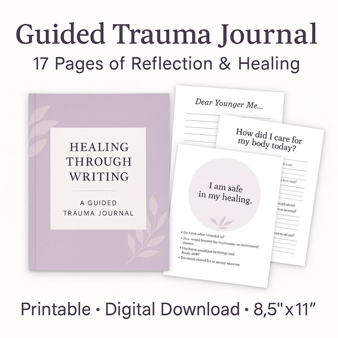Healing Through Writing- A Trauma Journal - Etsy