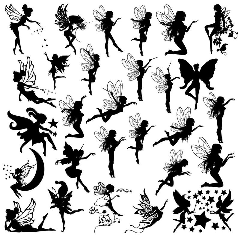 Magic Fairy 300+ SVG & PNG Bundle - Etsy