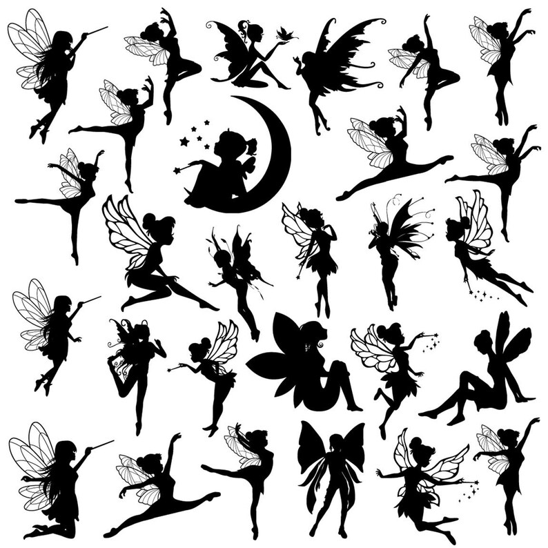 Magic Fairy 300+ SVG & PNG Bundle - Etsy