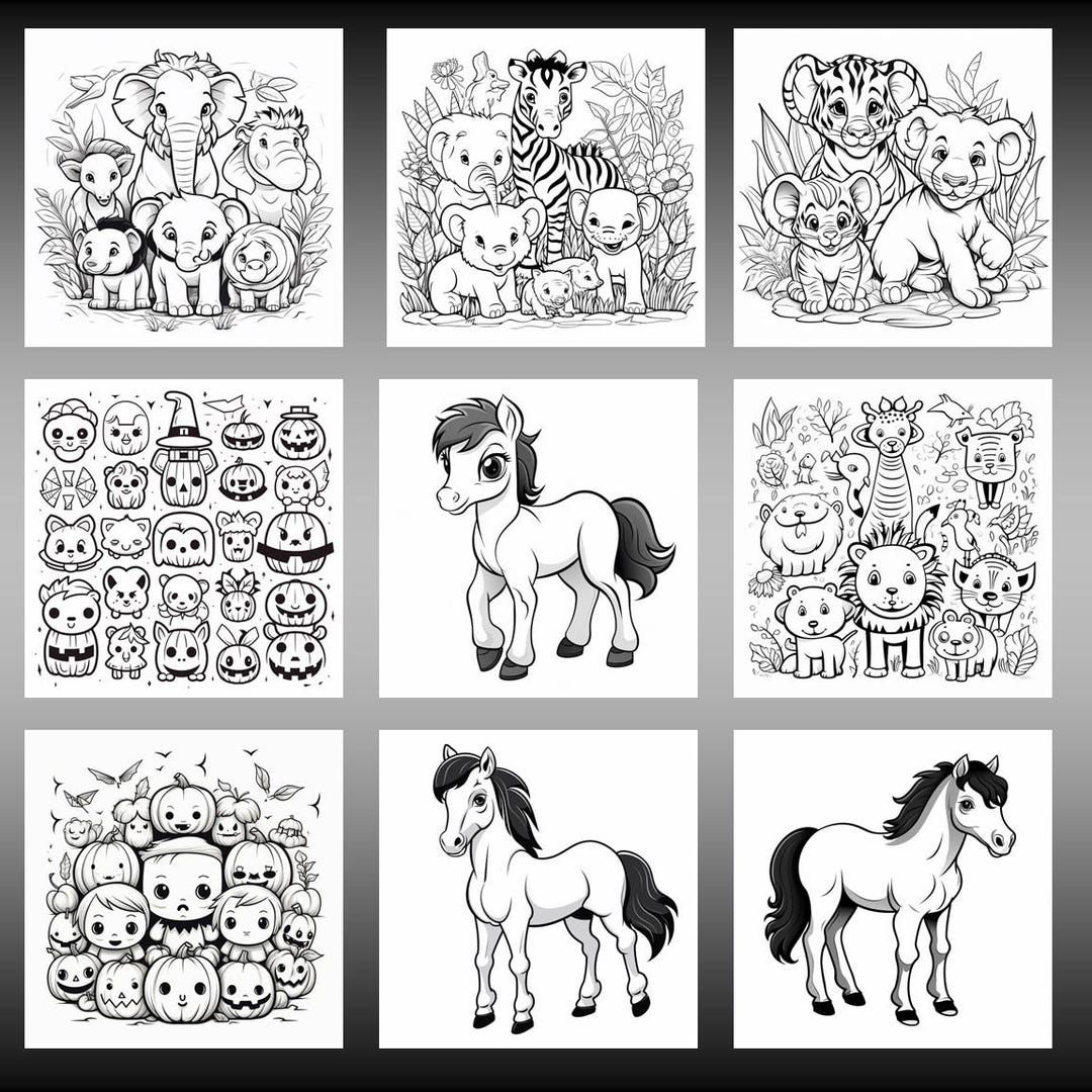 450 + Printable Coloring Pages, Astronauts, Animals, Mermaids, Planets ...