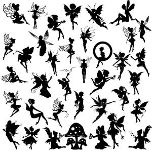 Magic Fairy 300+ SVG & PNG Bundle - Etsy
