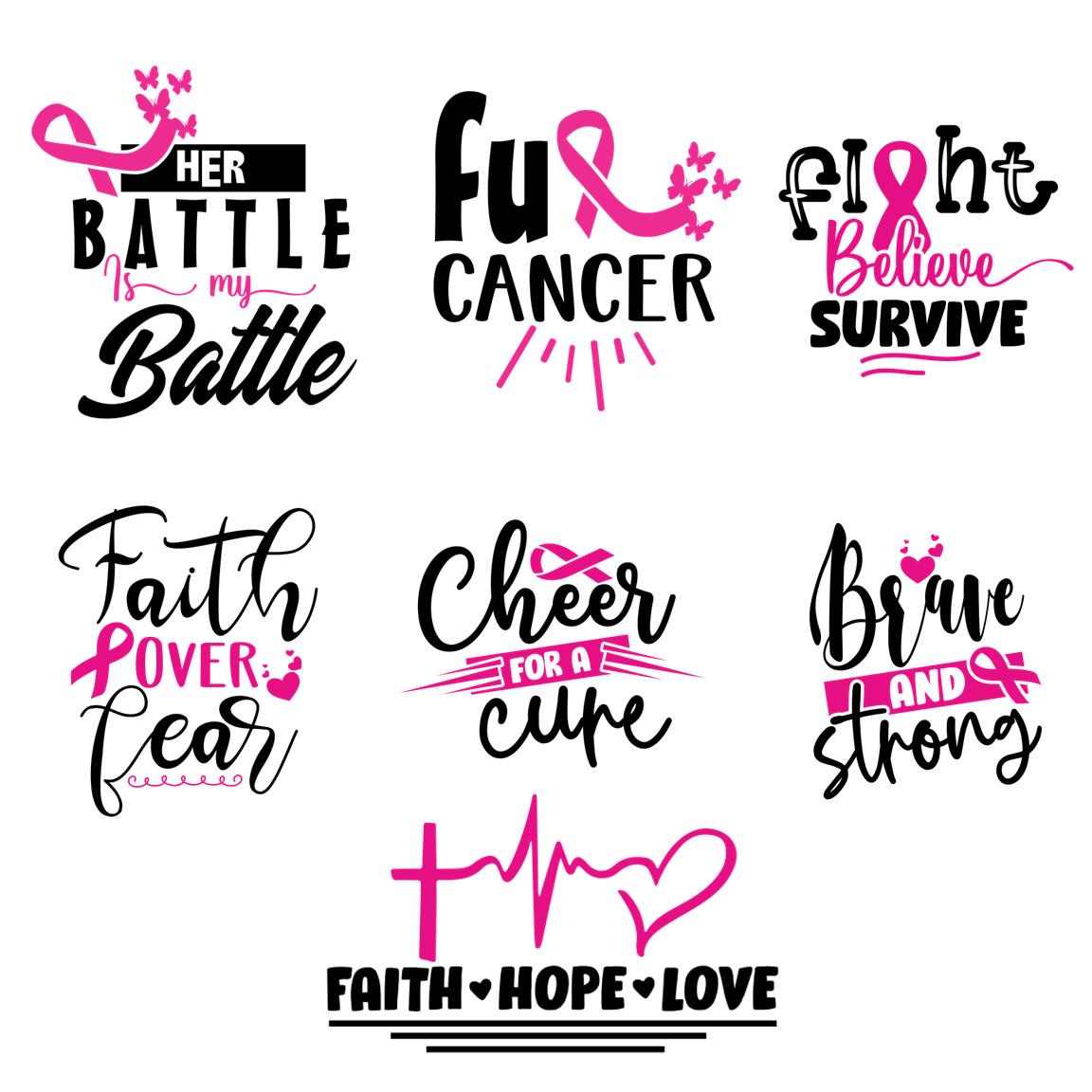 100+ Cancer Awareness SVG & PNG Files - Etsy