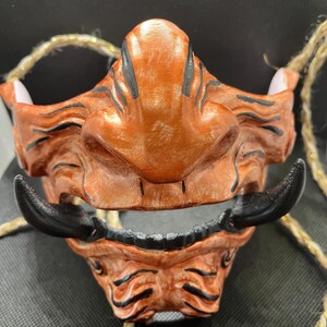 Samurai Half Mask - Etsy
