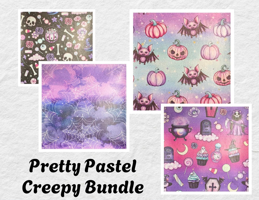 Pretty Pastel Creepy Release Paper - Etsy