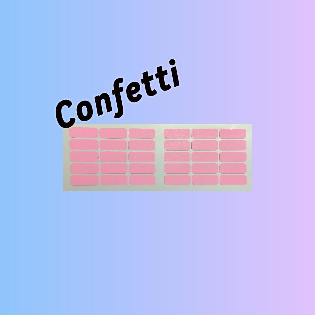 Confetti Labels - Etsy