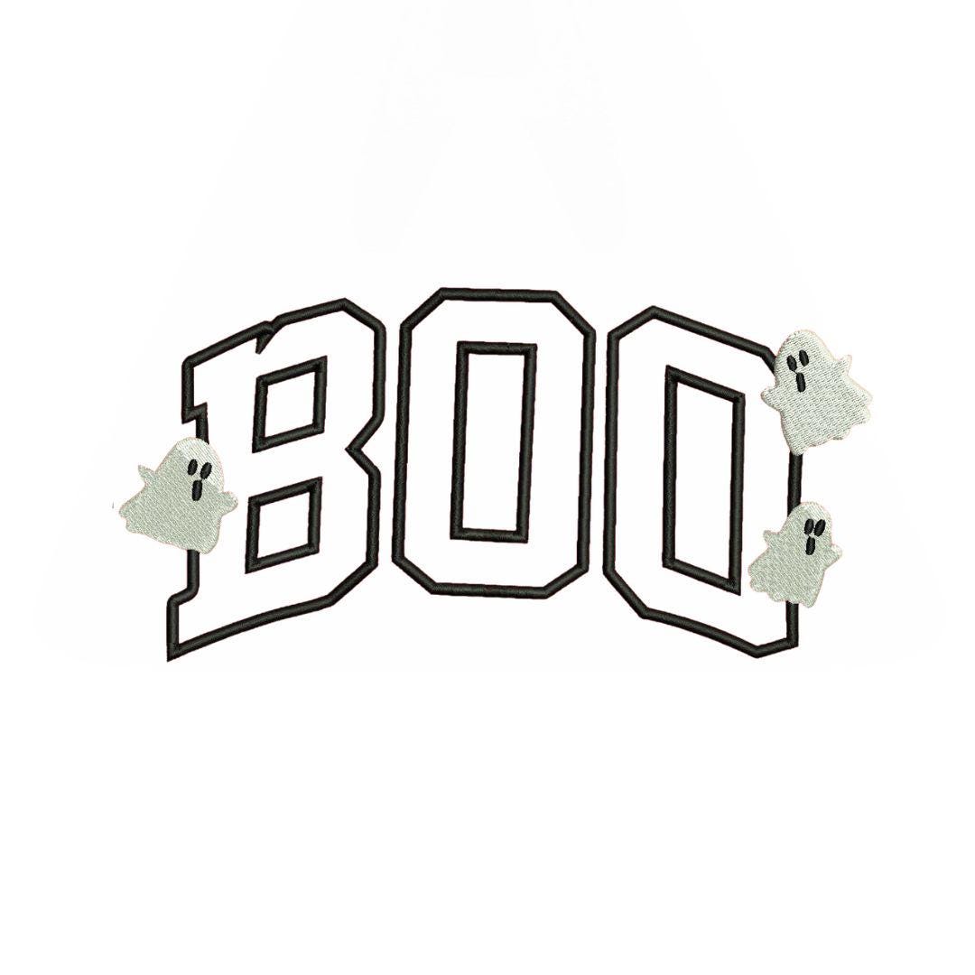 BOO Embroidery Design, Halloween Boo Machine Embroidery Design, BOO ...