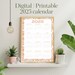 2025 Digital | Printable Calendar A4 & A3 - Etsy