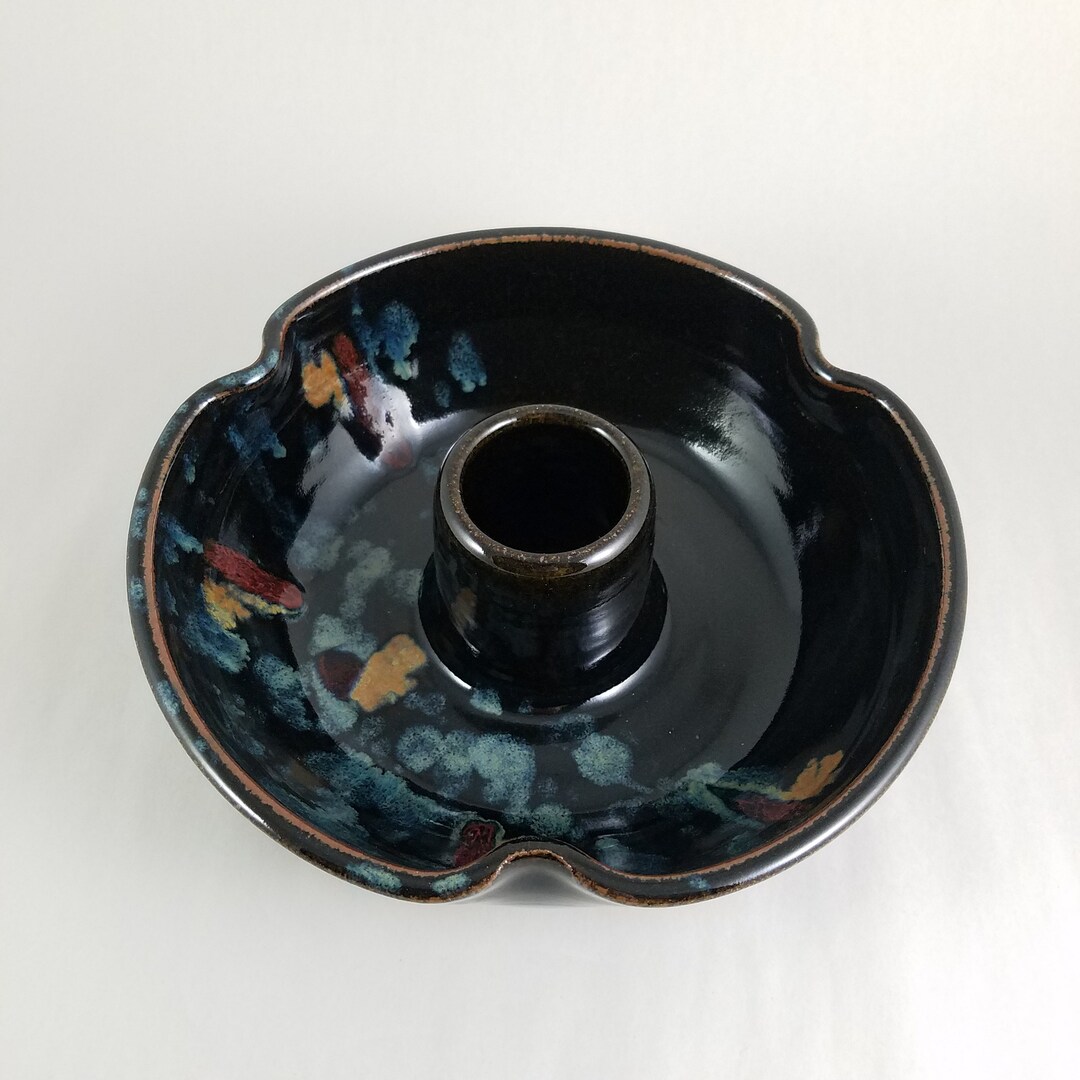 Oven Beer Can Chicken Baker in Midnight Garden - Etsy