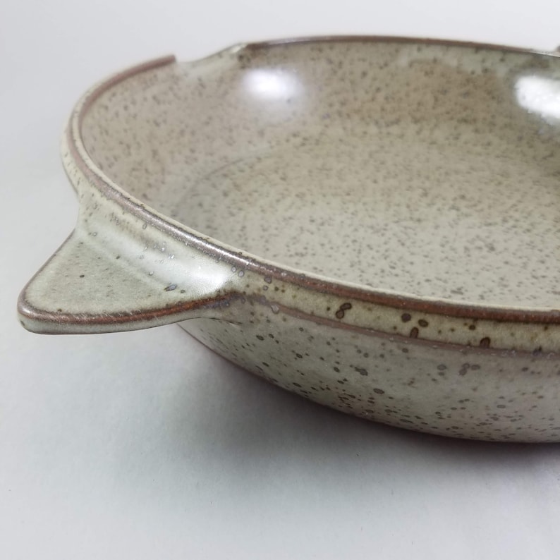 Handmade, Pottery Large Skillet in Flameware Clay - Etsy