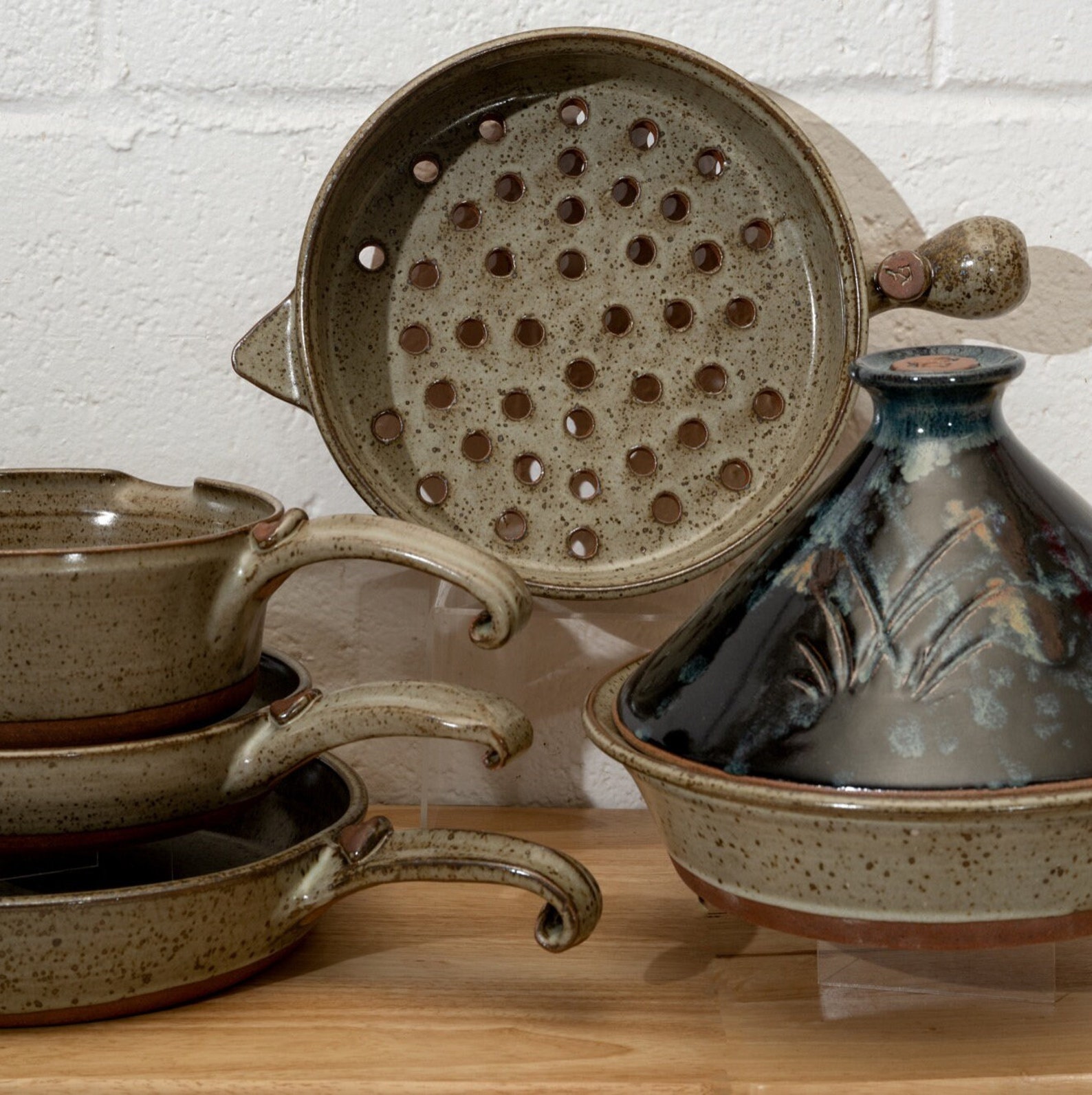 Clay Coyote Flameware 5-piece Set - Etsy