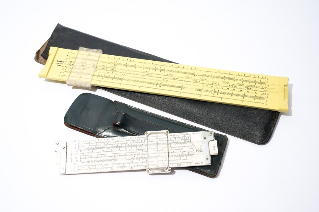 Choose Your Vintage Slide Rule, Pickett Microline 120, K+E 4181-1 ...