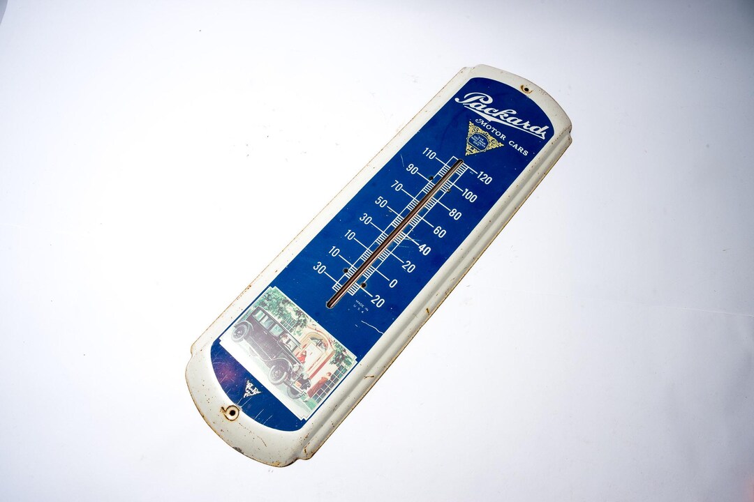 Original Vintage Packard Motor Cars Wall Thermometer, Automobilia ...