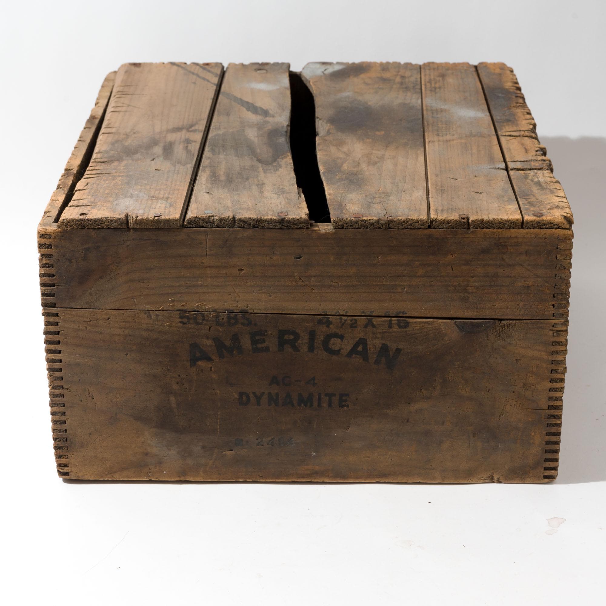 Vintage Wood Crate, Explosives Box, Vintage Decor - Etsy