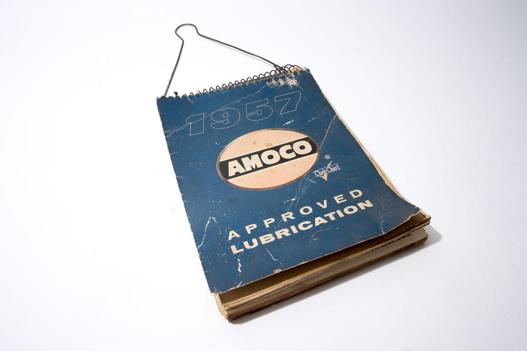 1957 Amoco Lubrication Service Manual: Mid-century Auto Guide - Etsy