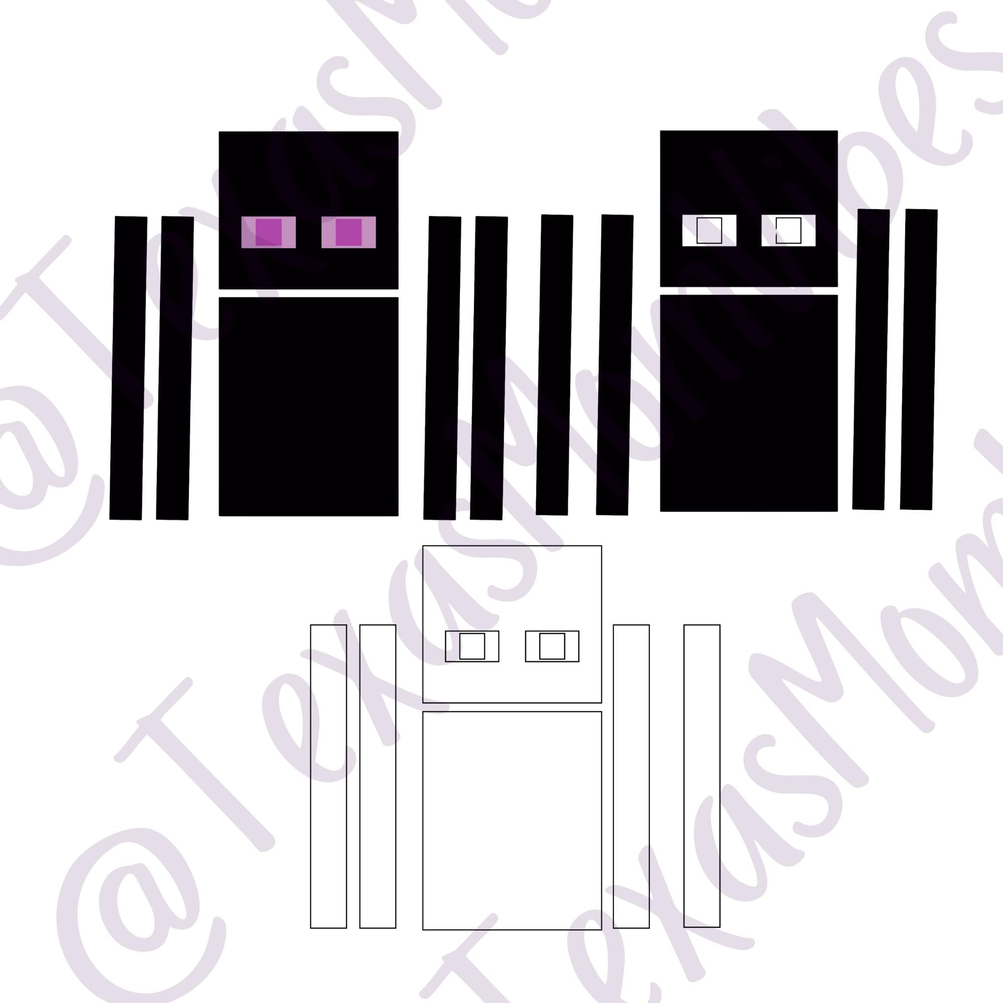 Disguise a Turkey Enderman Minecraft Turkey Template | Thanksgiving ...