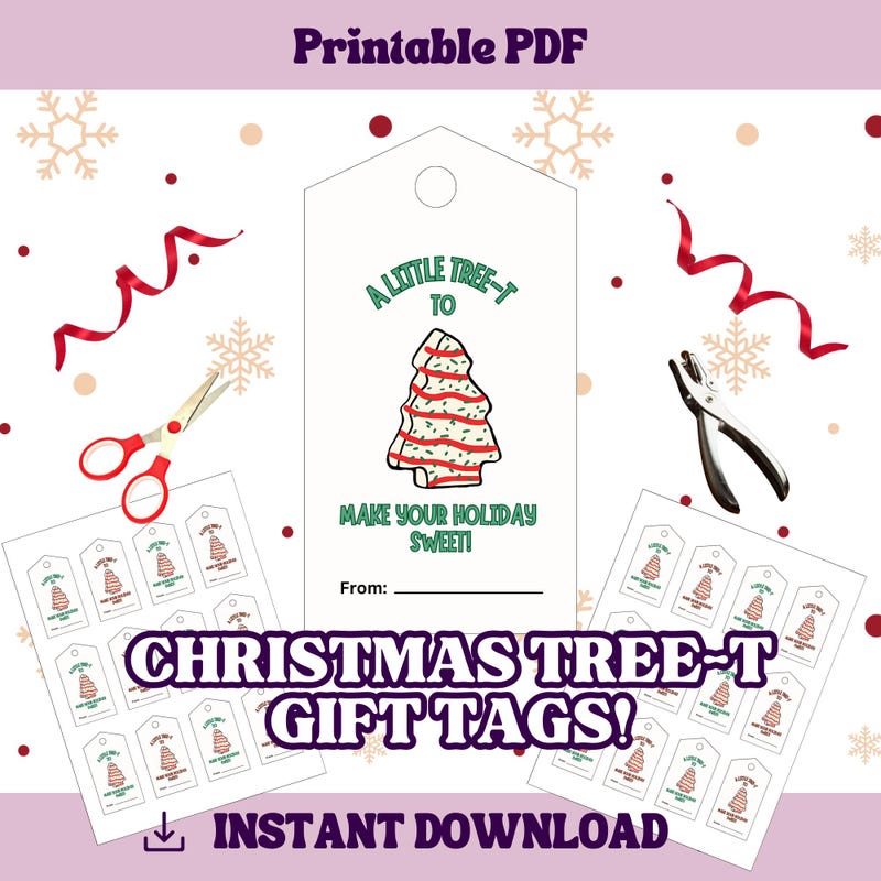 Christmas Tree Label - Etsy
