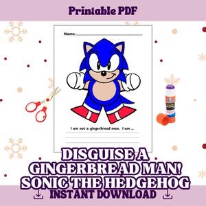 Sonic Hedgehog Turkey Disguise - Etsy