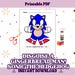 Disguise a Gingerbread Man-sonic the Hedgehog Template | Christmas ...