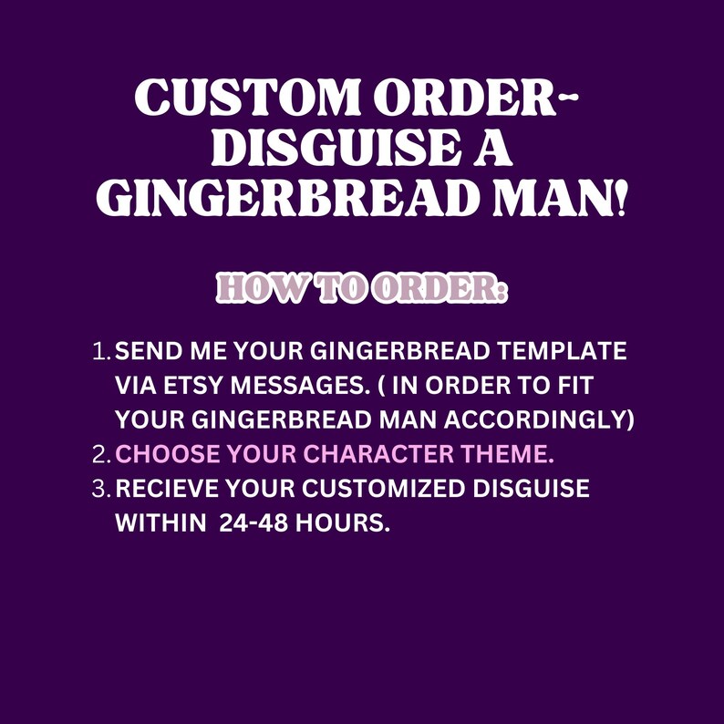 Custom Disguise a Gingerbread Man Template | Christmas Craft Printable ...