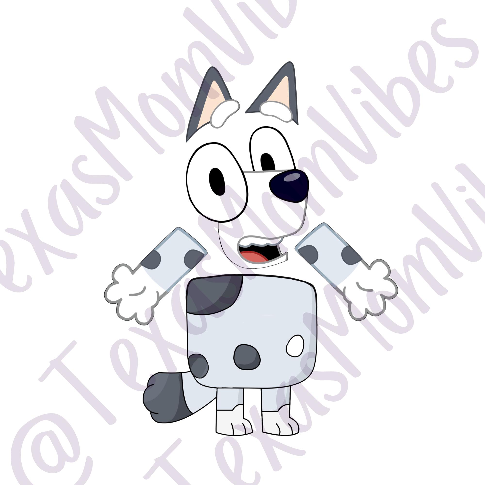 Disguise a Turkey-blue Dog Blank Template | Thanksgiving Craft ...