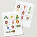 The Very Hungry Caterpillar Bingo Game-printable (INSTANT PDF Download ...