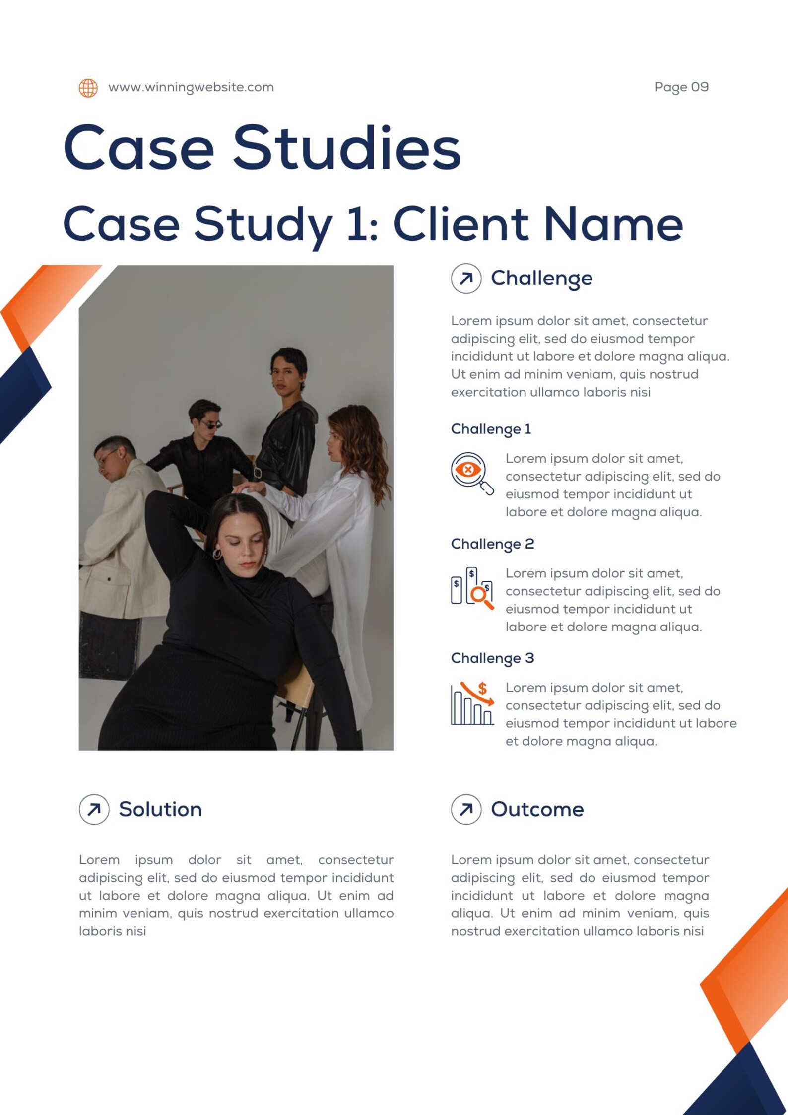 Project Proposal, Business Proposal, Contract Tender Proposal, Client ...