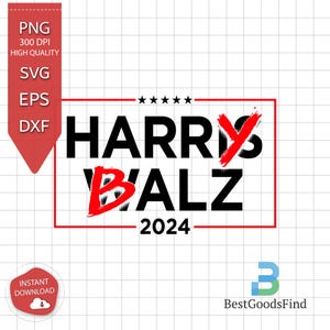 Harris Walz 2024: Harry Balz Meme, Democrats Vote, Presidential Debate ...